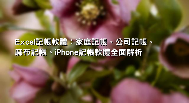 2024電子記帳本下載:掌握零用金表格excel、股票excel試算表、股票買賣計算excel與水電費excel,輕鬆管理您的財務! 記帳王阿聰